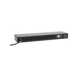 APC Rack PDU, mit Schaltfunktion, 1 HE, 12 A/208 V, 10 A/230 V, (8) C13, Verteiler schwarz, AP7920B