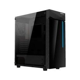 Gigabyte GB-C200G, Tower-Geh&auml;use schwarz, Tempered Glass