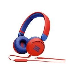 JBL JR310 , Kopfhörer rot/dunkelblau Kopfhörertyp: On-Ear Kopfbügelhörer Geeignet für: Mobile Abspielgeräte, Mobiltelefone Kabel-Verbindung: 3.5mm Klinke