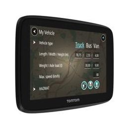 TomTom GO Professional 520, Navigationssystem schwarz, Europa, WLAN, Bluetooth Display: 13 cm (5 Zoll) Auflösung: 272 x 480 Pixel Ausführung: Navigationssystem