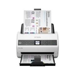 Epson Workforce DS-730N, Einzugsscanner grau, USB, LAN
