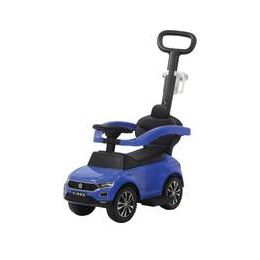 Jamara Rutscher VW T-Roc 3 in 1 blau/schwarz Bauweise: Vierrädrig Altersangabe: von 12 Monaten bis 36 Monaten Zielgruppe: Kleinkinder, Kindergartenkinder