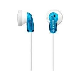 Sony MDR-E9LP, Kopfhörer blau Kopfhörertyp: In-Ear Ohrkanalhörer Geeignet für: Mobile Abspielgeräte Kabel-Verbindung: 3.5mm Klinke