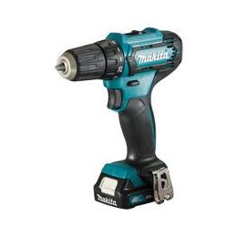 Makita Akku-Bohrschrauber DF333DSAE, 12Volt blau/schwarz, 2x Li-Ion Akku 2,0Ah