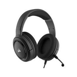 Corsair HS35 Stereo, Gaming-Headset schwarz Kopfhörertyp: Over-Ear Kopfbügelhörer Geeignet für: Gaming, Mobile Abspielgeräte, Mobiltelefone, Nintendo Switch, PC-Systeme, PlayStation 4, Xbox One Kabel-Verbindung: 3.5mm Klinke