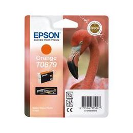 Epson Tinte Orange T08794010 Retail Typ: Tintenpatrone Druckfarbe: Orange Volumen: 11 ml