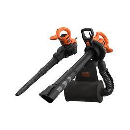 Black & Decker 3-in-1 Elektro-Laubsauger BEBLV290-QS, Laubsauger/Laubbl&auml;ser schwarz/orange, 2.900 Watt