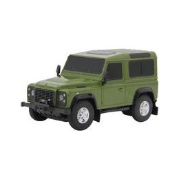 Jamara Land Rover Defender 405154, RC grün, 1:24 Akkulaufzeit: 45 Minuten Altersangabe: ab 6 Jahren Verbindungsart: 27 MHz