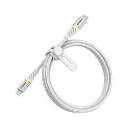 Otterbox USB 2.0 Ladekabel, USB-C Stecker > Lightning Stecker wei&szlig;, 1 Meter, PD, gesleevt