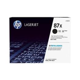 HP Toner schwarz 87X (CF287X) Typ: Tonerkartusche Druckfarbe: Schwarz Volumen: 18.000 Blatt (Schwarz/ISO) Geeignet für: Hewlett-Packard