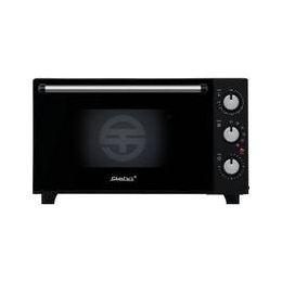 Steba Grillbackofen KB M30, Mini-Backofen schwarz Leistung: 1.500 Watt Garraum: 30 Liter Heizart: Oberhitze, Umluft, Unterhitze Einschub-Ebenen: 230 °C