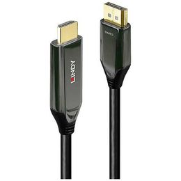 Lindy DisplayPort / HDMI Adapterkabel DisplayPort Stecker, HDMI-A Stecker 2.00 m Schwarz 40931 DisplayPort-Kabel