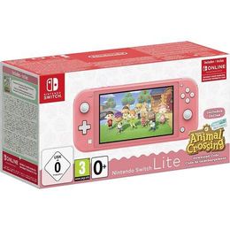 Nintendo Switch Lite Koralle Animal Crossing: New Horizons Edition