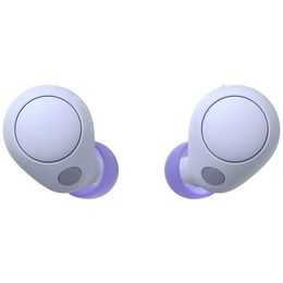 Sony WFC700NV.CE7 HiFi In Ear Kopfhörer Bluetooth® Stereo Lavendel Noise Cancelling Ladecase, Schweißresistent, Lautstärkeregelung