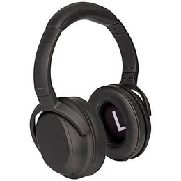 Lindy LH500XW+ HiFi Over Ear Kopfhörer Bluetooth® Stereo Schwarz Noise Cancelling