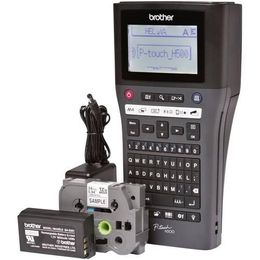 Brother P-touch H500LI Beschriftungsgerät Geeignet für Schriftband: TZe 3.5 mm, 6 mm, 9 mm, 12 mm, 18 mm, 24 mm