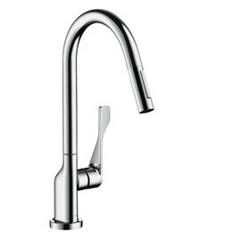 Hansgrohe Spültischmischer Axor Citterio Brushed Black Chrome 39835340