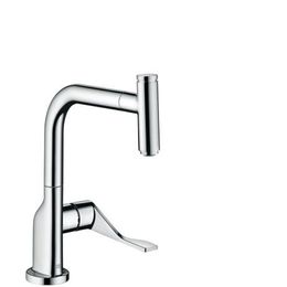 Hansgrohe Spültischmischer Select Axor Citterio chrom mit Ausziehauslauf, 39861000 39861000