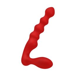 EIS Doppeldildo mit Struktur aus Silikon, 32 cm