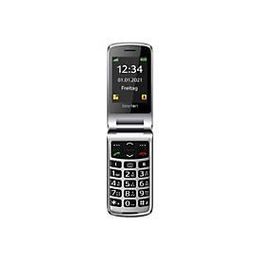 BEAFON Bea-fon Silver Line SL645 - Feature phone - microSD slot - LCD-Anzeige - 240 x 320 Pixel - rear camera 3 MP