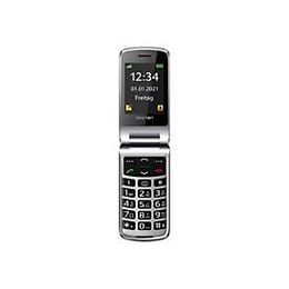 BEAFON Bea-fon Silver Line SL645 Plus - Feature phone - microSD slot - LCD-Anzeige - 240 x 320 Pixel - rear camera 3 MP