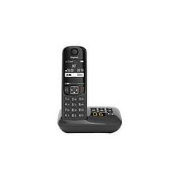 Gigaset A690A Duo - Schnurlostelefon - Anrufbeantworter mit Rufnummernanzeige - ECO DECTGAP - Schwarz + zusätzliches Handset