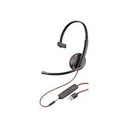 Poly Blackwire 3215 - Blackwire 3200 Series - Headset - On-Ear - kabelgebunden - aktive Rauschunterdrückung