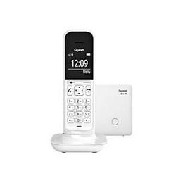 Gigaset CL390A - Schnurlostelefon - Anrufbeantworter mit Rufnummernanzeige - ECO DECTGAP - dreiweg Anruffunktion - Lucent White