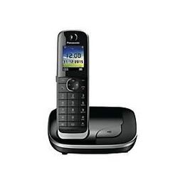 Panasonic KX-TGJ310GB - Schnurlostelefon mit Rufnummernanzeige - DECT - Schwarz