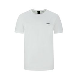BOSS Green T-Shirt mit Stretchanteil und Label-Print