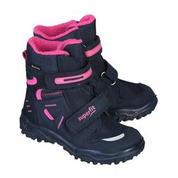 Superfit - Klett-Stiefel HUSKY in blau/rosa, Gr.27