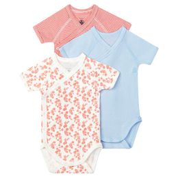 Petit Bateau - Wickelbody RIKIKI HAWAI 3er-Pack in multico, Gr.62/68