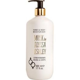 Alyssa Ashley Unisexdüfte Musk Hand & Body Lotion mit Pumpspender