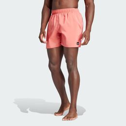 Adidas Solid CLX Short-Length Badeshorts