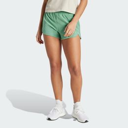 Adidas Pacer Training 3-Streifen Woven High-Rise Shorts