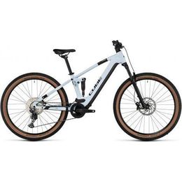 Cube Stereo Hybrid 120 Pro 625 Wh E-Bike Fully 27,5" flashwhite'n'black 16"/S