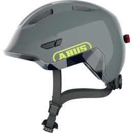 Abus Smiley 3.0 ACE LED Kinder-Helm shiny grey S (45-50 cm)