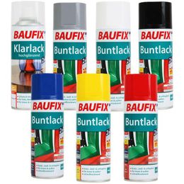 Baufix Klarlack Spray-Dose Farblos glänzend