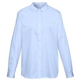 Bluse im Oversized-Schnitt Peter Hahn blau, 42