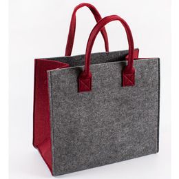 Mojawo Filz Tasche Rot 35x20x30cm-M290786-Rot