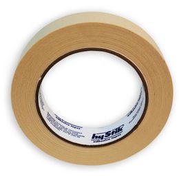 Flachkreppband 25 mm x 50 m Malerkrepp Universal-Abklebeband - Creme
