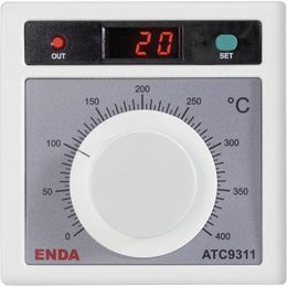 ENDA ATC9311-FE-400-230 Temperaturregler J 0 bis +400 °C Relais 2 A (L x B x H) 50 x 96 x 96 mm