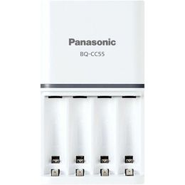Panasonic - eneloop Universal-Ladegerät bq CC55, + 4x Mignon Akku, 2000mAh
