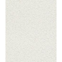 Selection 340426 Papiertapete Einfarbig 0.53 m x 10.05 m Weiß - Weiß - rasch
