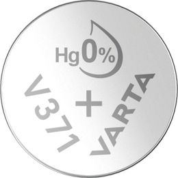 Knopfzelle 371 1.55 v 1 St. 30 mAh Silberoxid silver Coin V371/SR69 Bli 1 - Varta