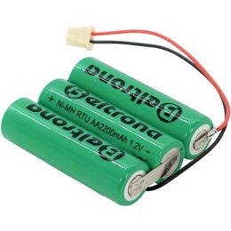 3AA2200ESO Akkupack 3x Mignon (aa) Stecker NiMH 3.6 v 1500 mAh - Beltrona