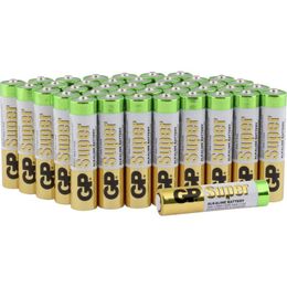 Gp Batteries - Super Micro (AAA)-Batterie Alkali-Mangan 1.5 v 40 St.