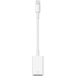 PCE - Apple iPad Adapter [1x Apple Lightning-Stecker - 1x usb 2.0 Buchse a] 0.10 m Weiß