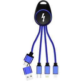 PCE Smrter USB-Ladekabel USB 2.0 Apple Lightning Stecker, USB-A Stecker, USB-C® Stecker, USB-Micro-B Ste