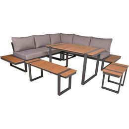 Garden Pleasure Lounge-Eckgruppe Belmira 6-teilig